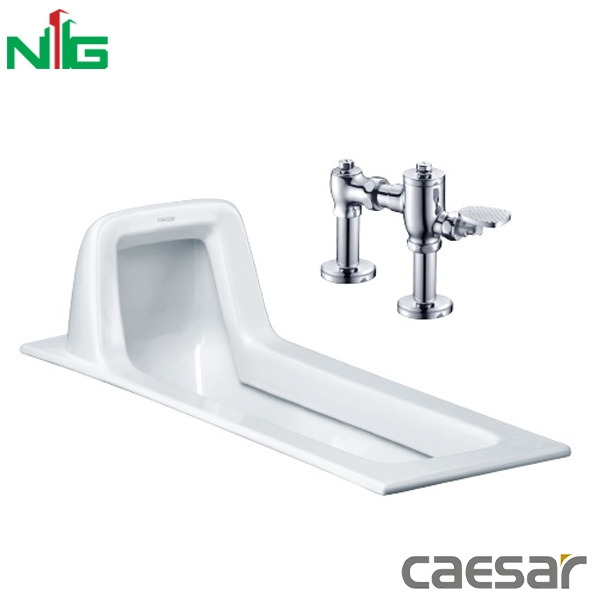 Bồn Cầu Xã Gạt Tay CAESAR C1230 + BF525A